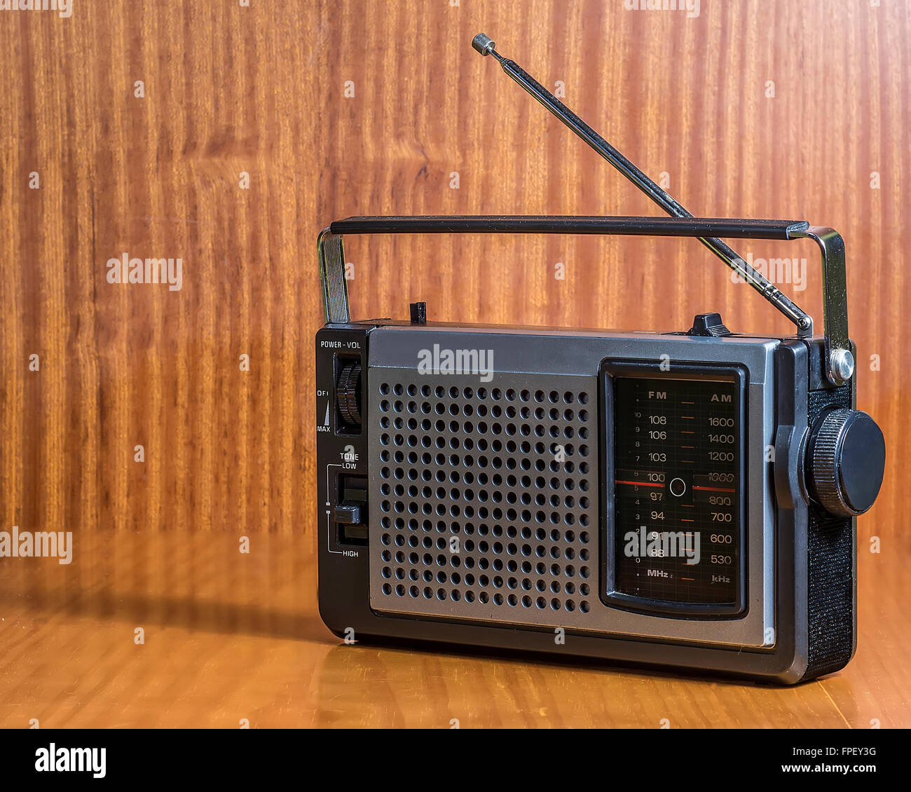 Portable radio 60s hi-res stock photography and images - Alamy