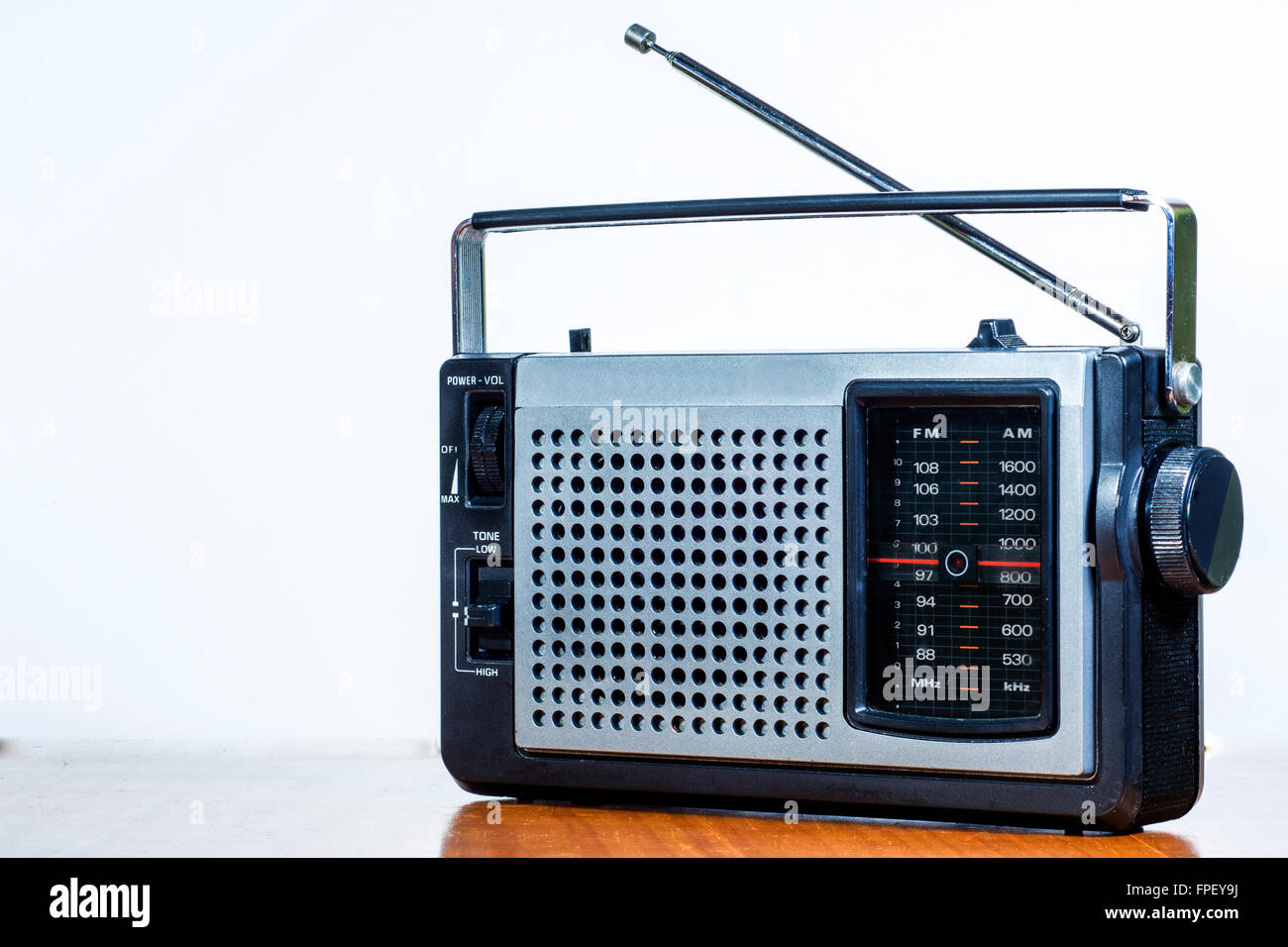 Portable radio 60s hi-res stock photography and images - Alamy