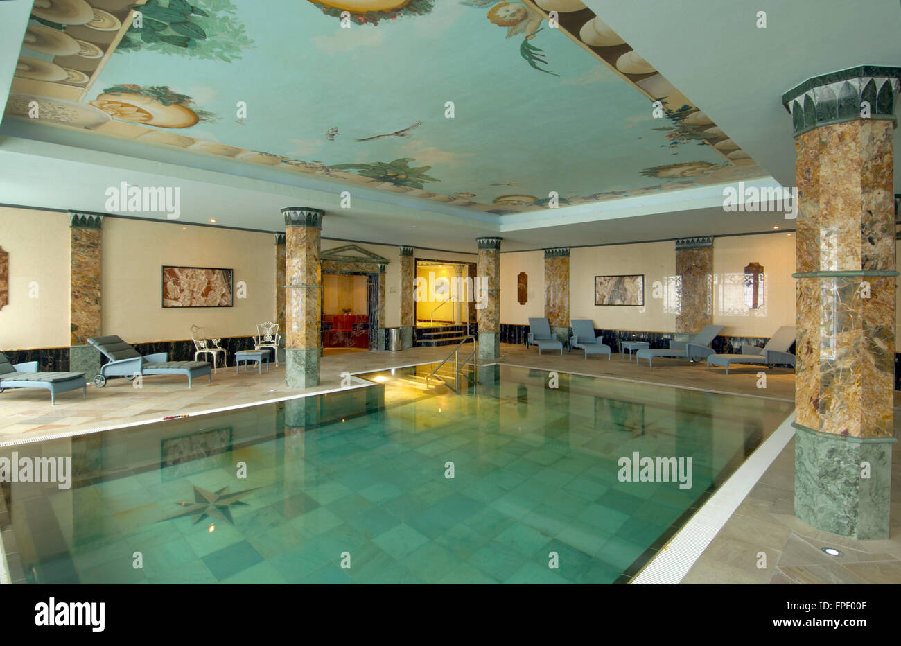 BRD, Rheinland-Pfalz, Bad Ems, Spa im Häcker`s Kurhotel Stock Photo - Alamy