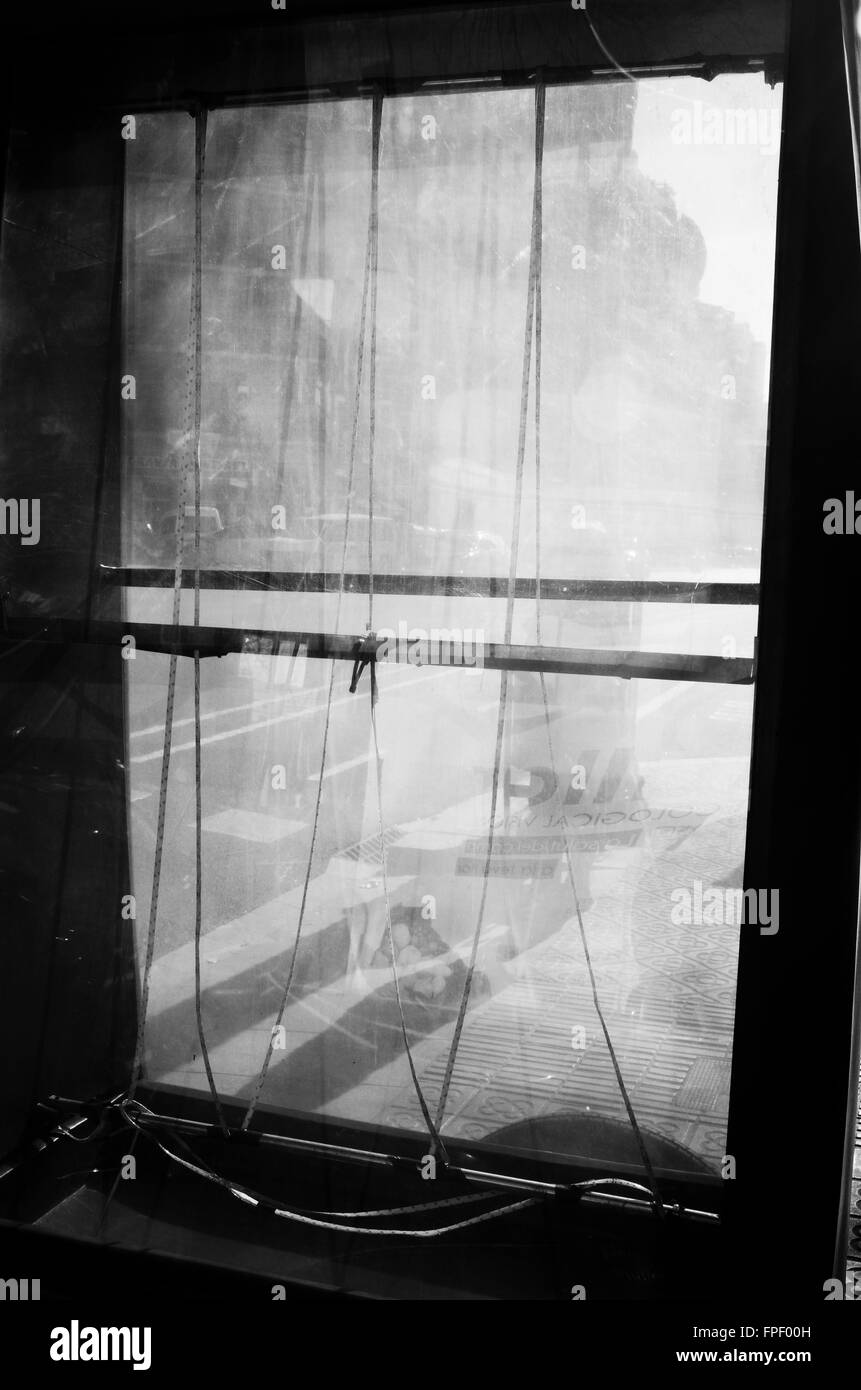 Haze fog smog murk cloud Black and White Stock Photos & Images - Alamy