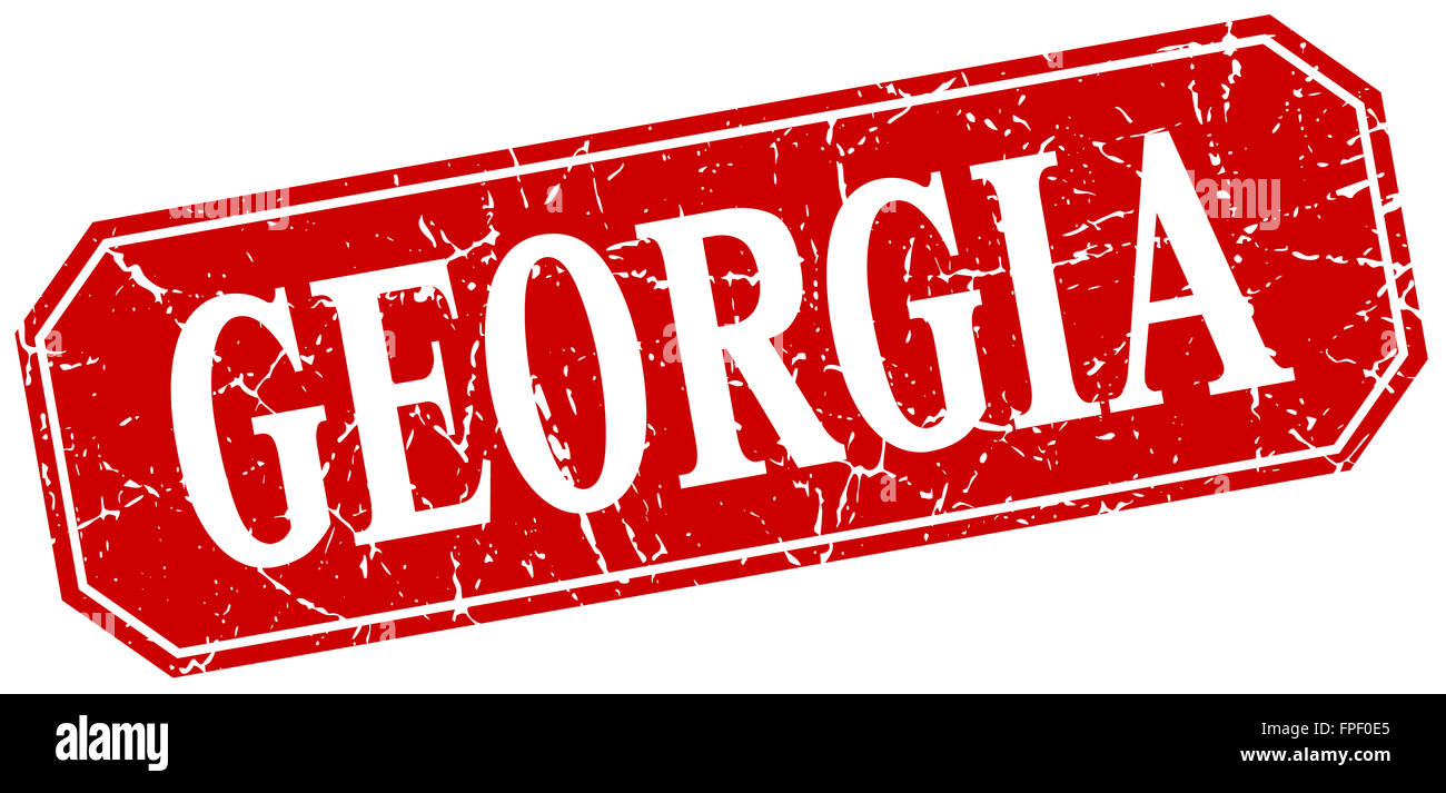 Welcome georgia stamp hi-res stock photography and images - Alamy