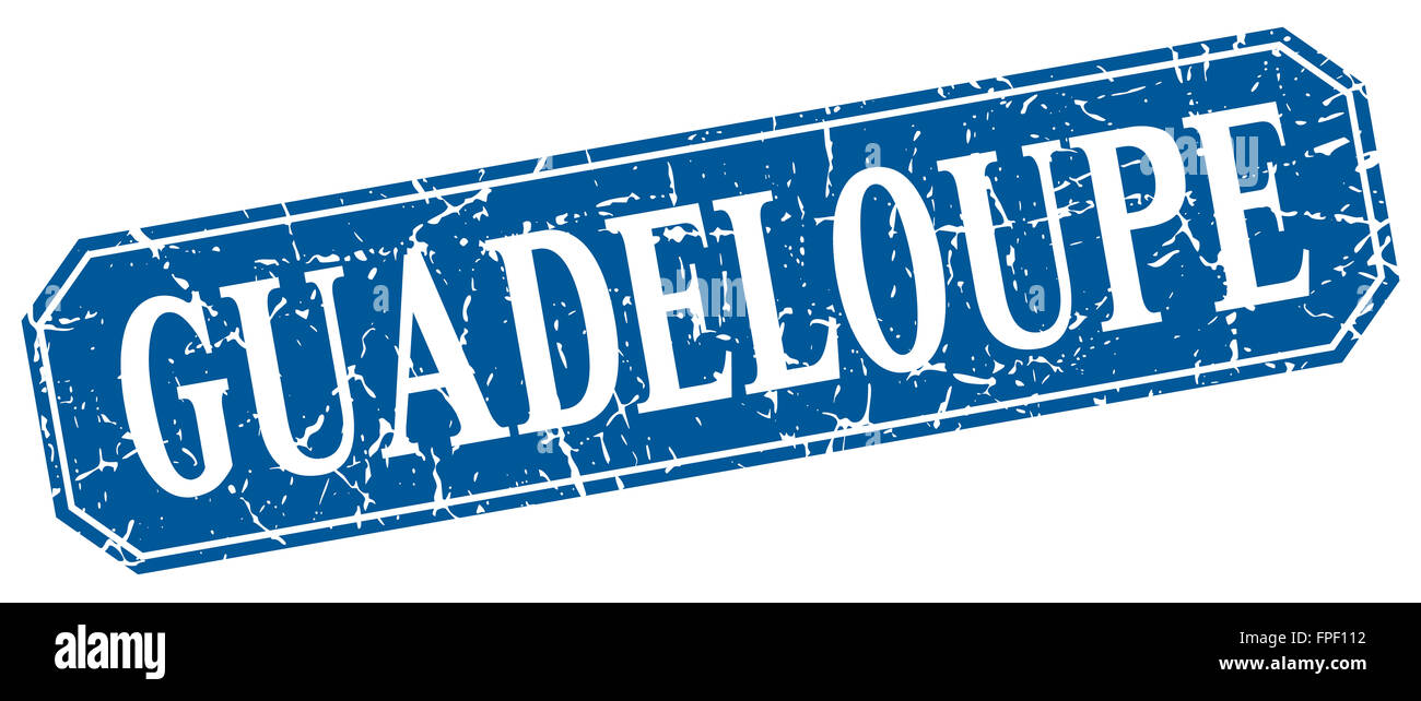 Welcome guadeloupe stamp hi-res stock photography and images - Alamy