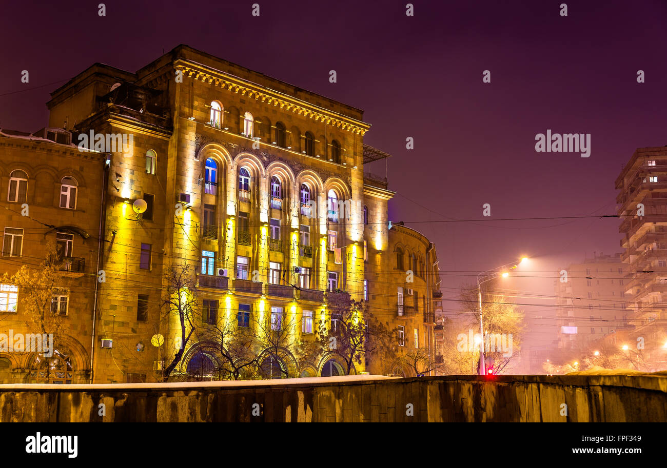 Buildings in the city centre of Yerevan Stock Photo - Alamy