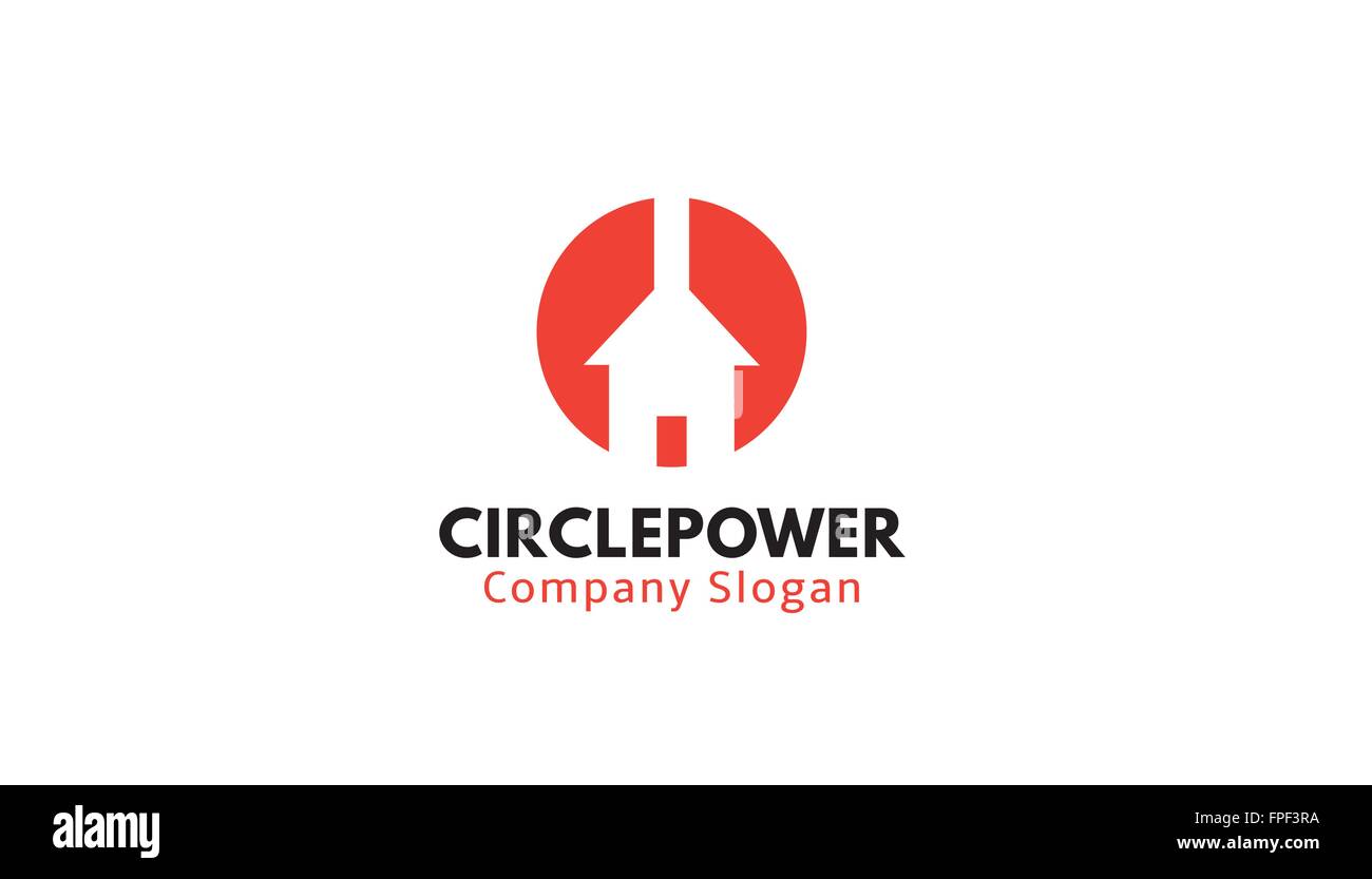 Circle Power Design Illustration Stock Vector Image & Art - Alamy