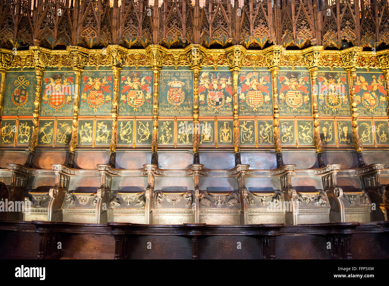 Medieval Choir Seats High Resolution Stock Photography and Images - Alamy