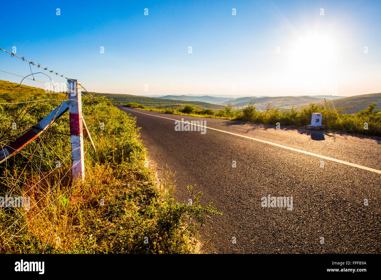 Grassland scenery in Hebei province, China Stock Photo - Alamy
