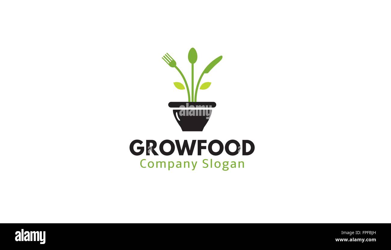 Grow Food Design Illustration Stock Vector Image & Art - Alamy