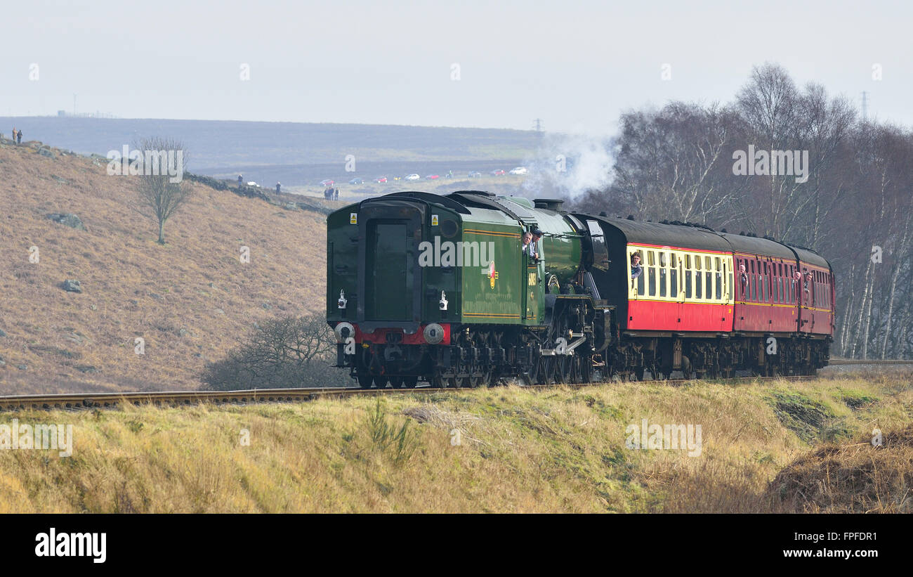 Driver of the flying scotsman hi-res stock photography and images - Alamy