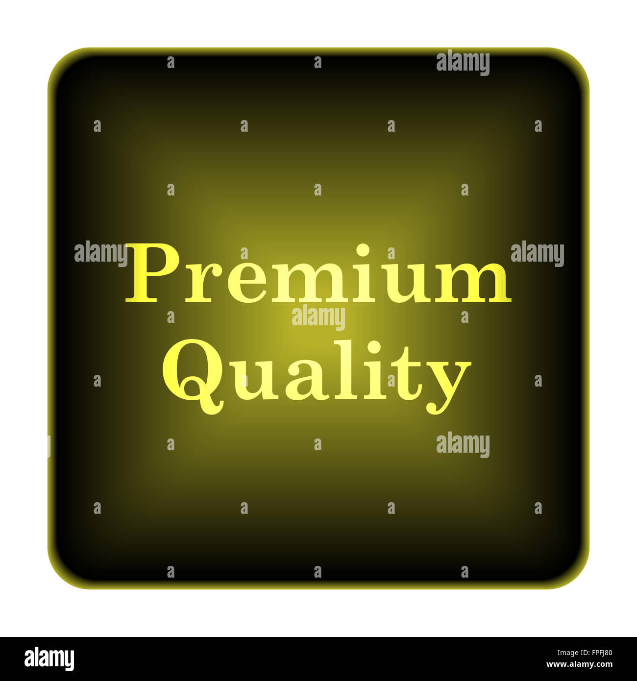 Premium quality icon. Internet button on white background Stock Photo ...