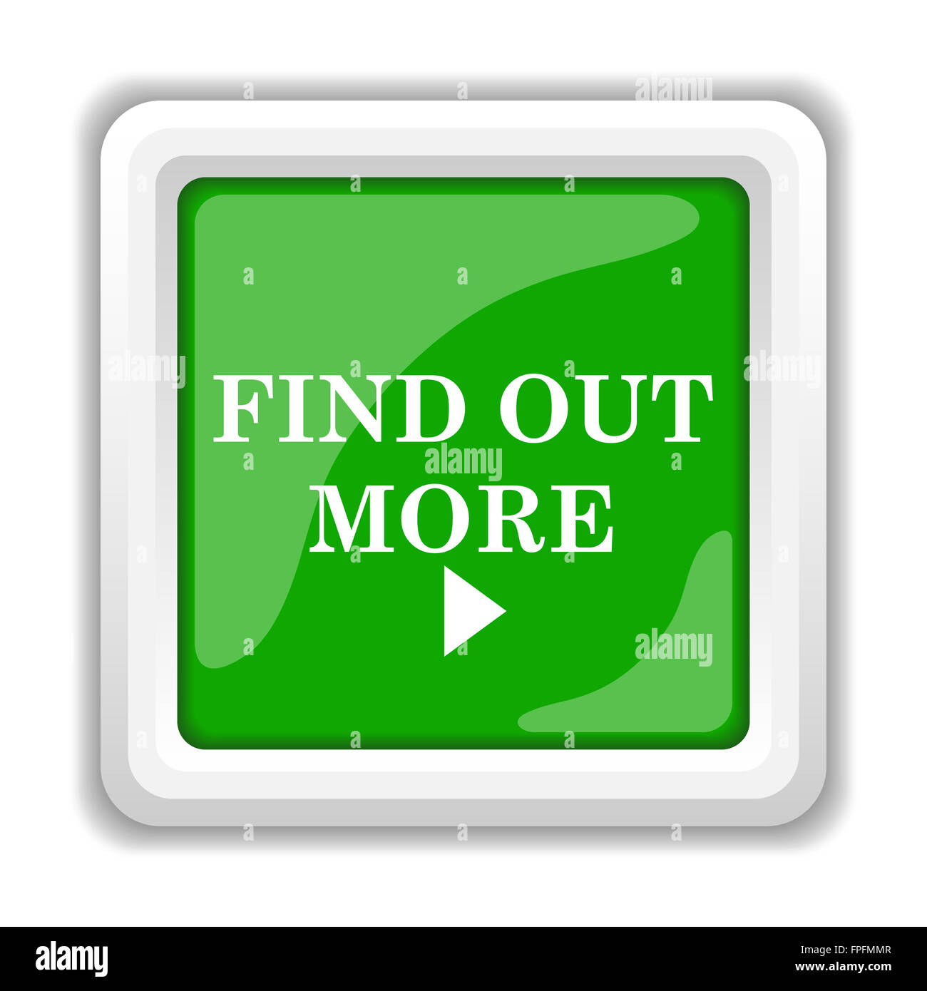 Find out more icon. Internet button on white background Stock Photo - Alamy