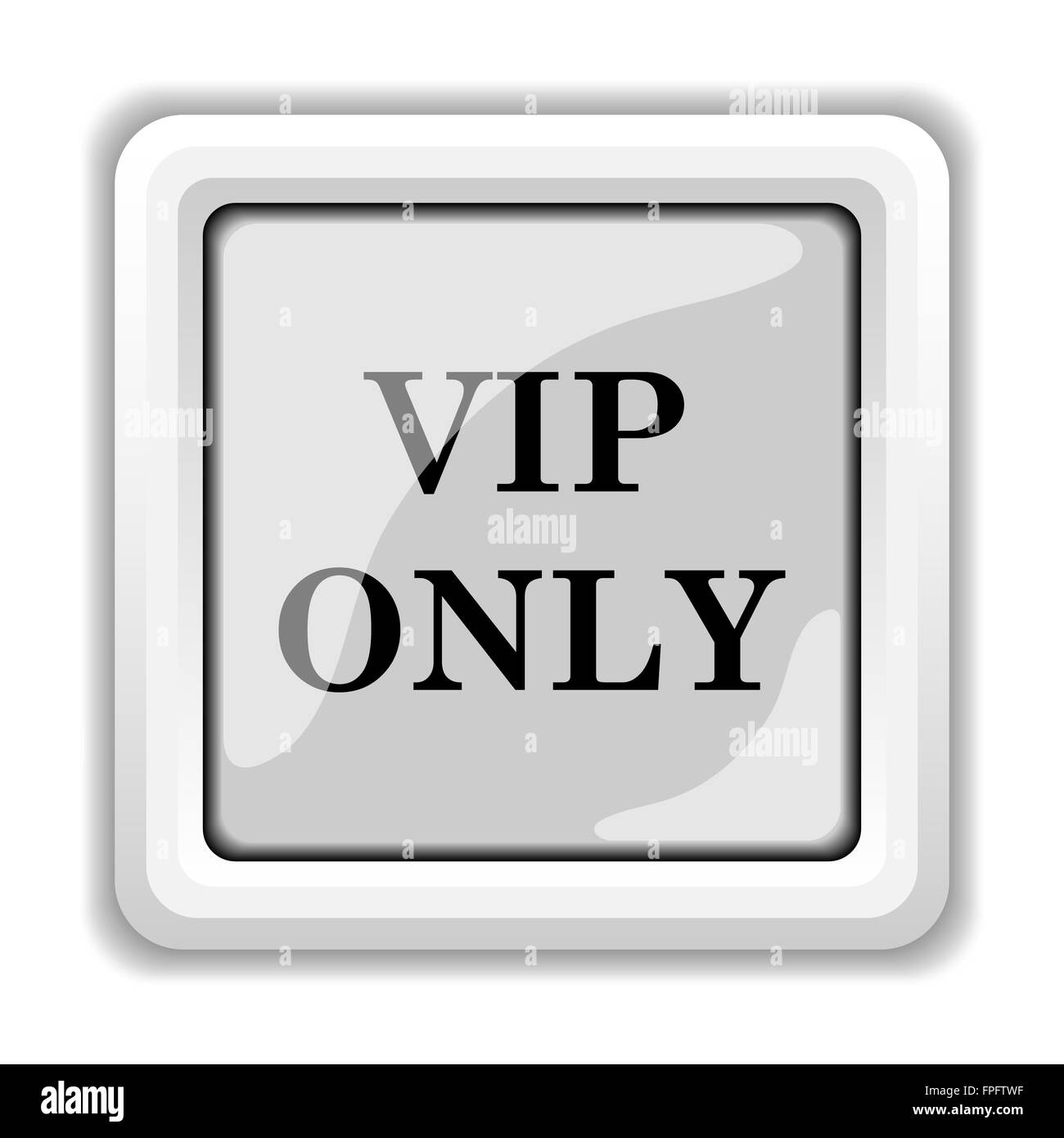 Members only icon Black and White Stock Photos & Images - Alamy