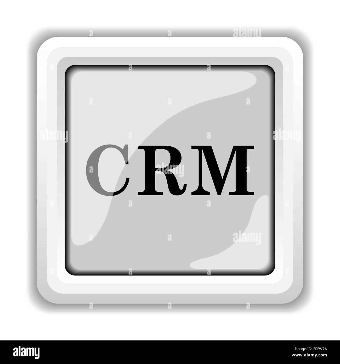 Crm system icon Black and White Stock Photos & Images - Alamy