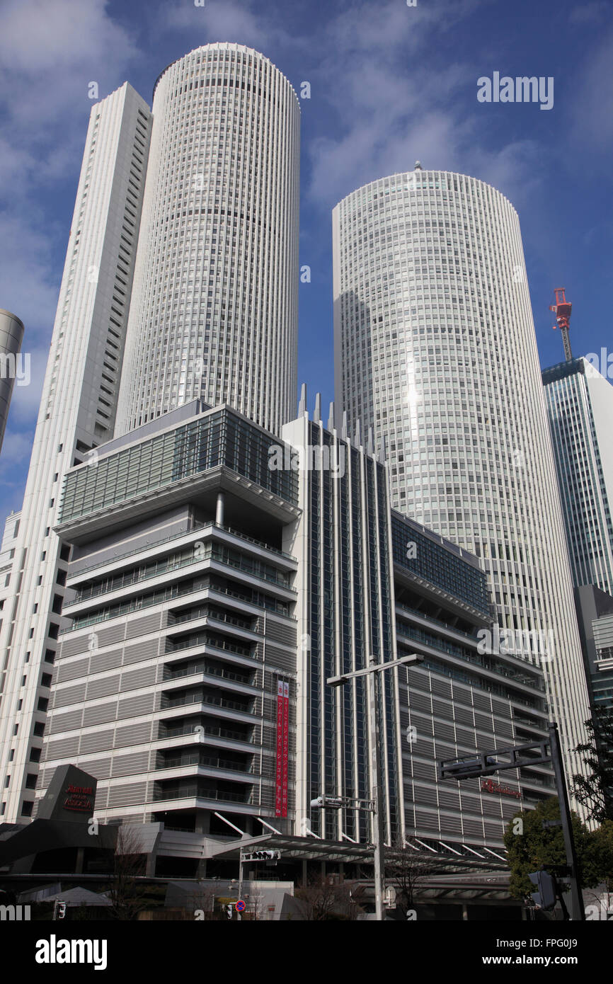 Japan, Nagoya, JR Central Towers, skyscrapers Stock Photo - Alamy