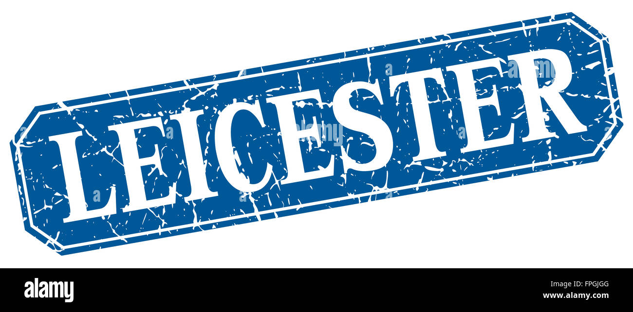 Leicester welcome sign hi-res stock photography and images - Alamy