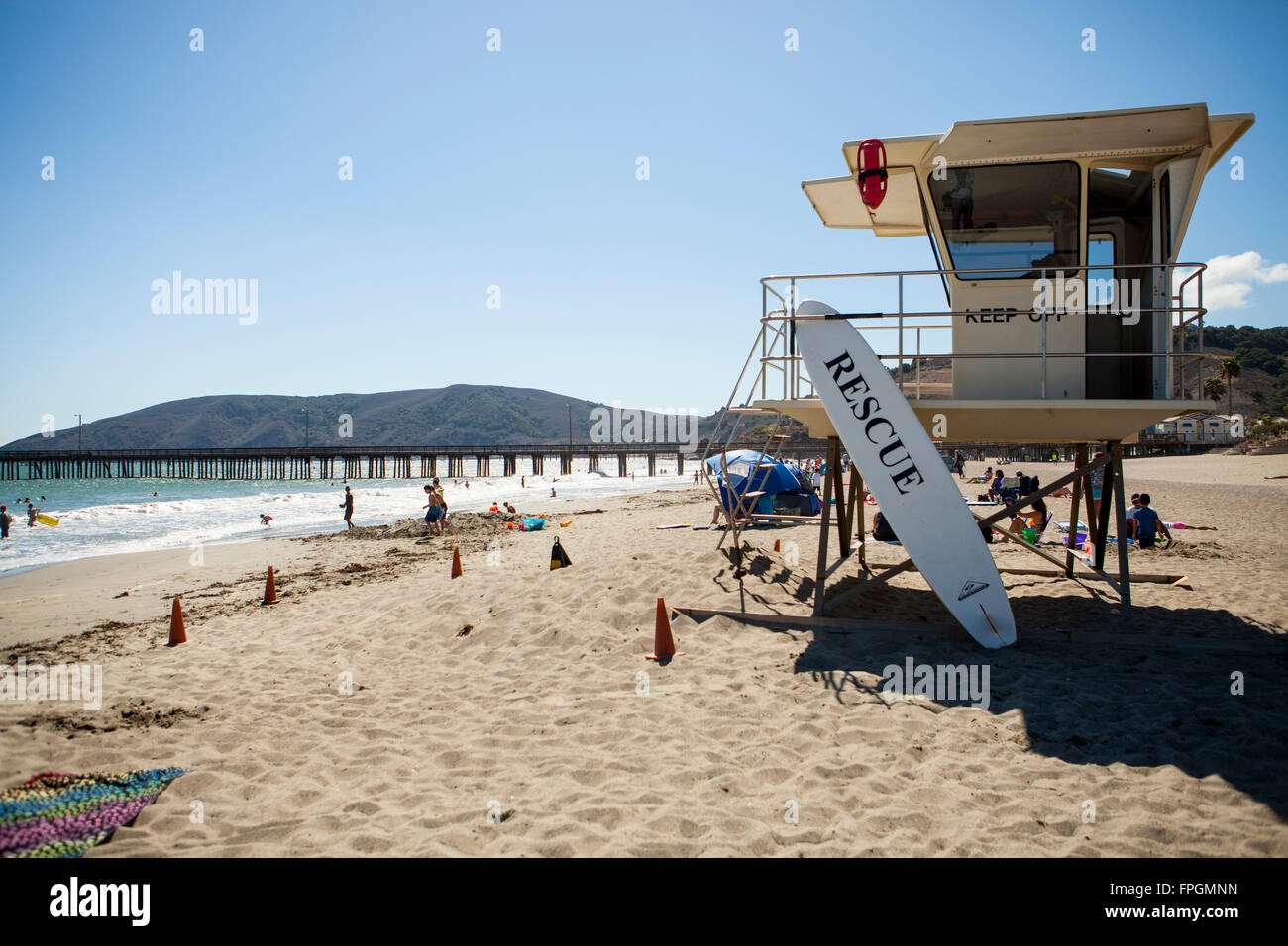 Lifeguard tower hi-res stock photography and images - Alamy