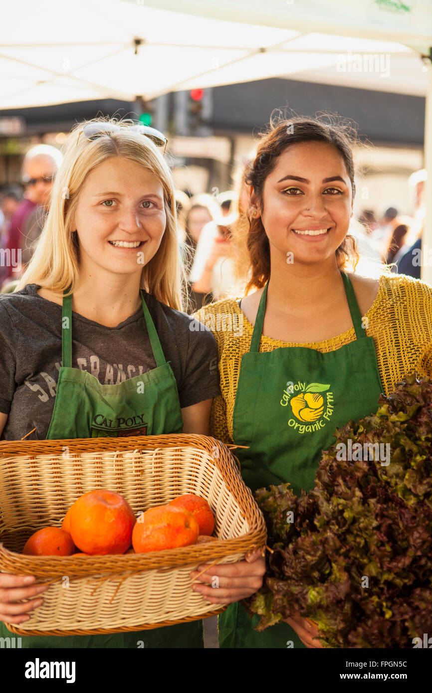 Cal Poly Organic Farm Produce Stand, Downtown Farmers Market, San Luis ...