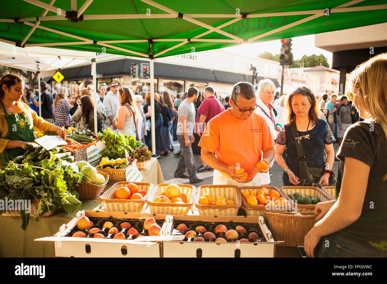 Cal Poly Organic Farm Produce Stand, Downtown Farmers Market, San Luis ...