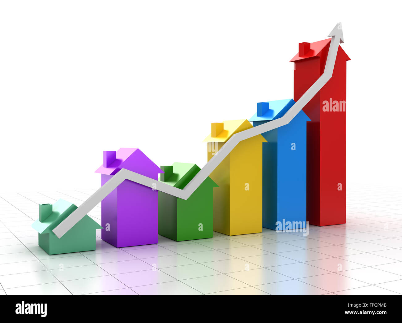 3d graph chart hi-res stock photography and images - Alamy