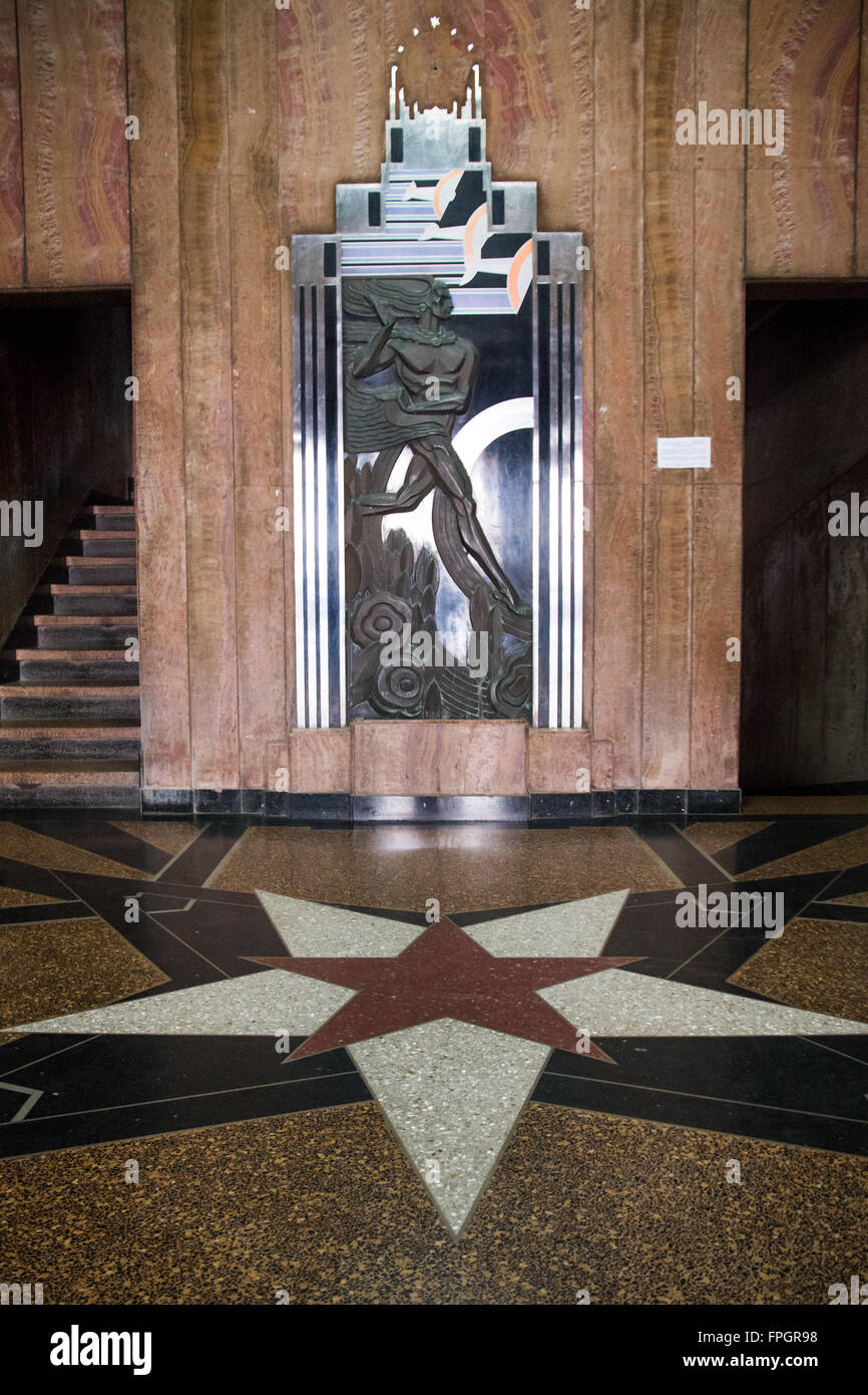 North America, Latin America, Caribbean, Cuba, Havana. Art Deco in the ...