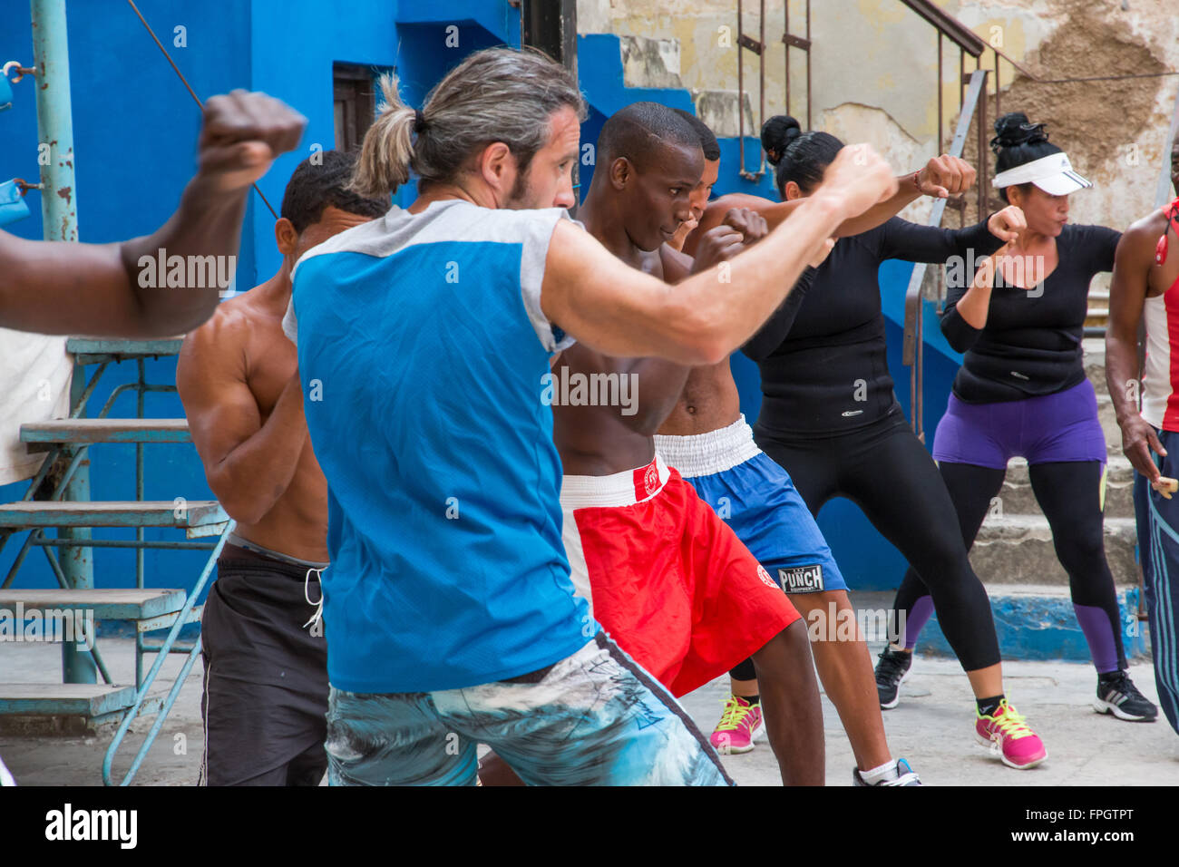 Boxing gym hi-res stock photography and images - Alamy