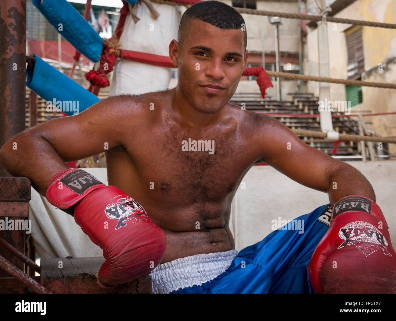 Rafael trejo boxing gym hi-res stock photography and images - Alamy
