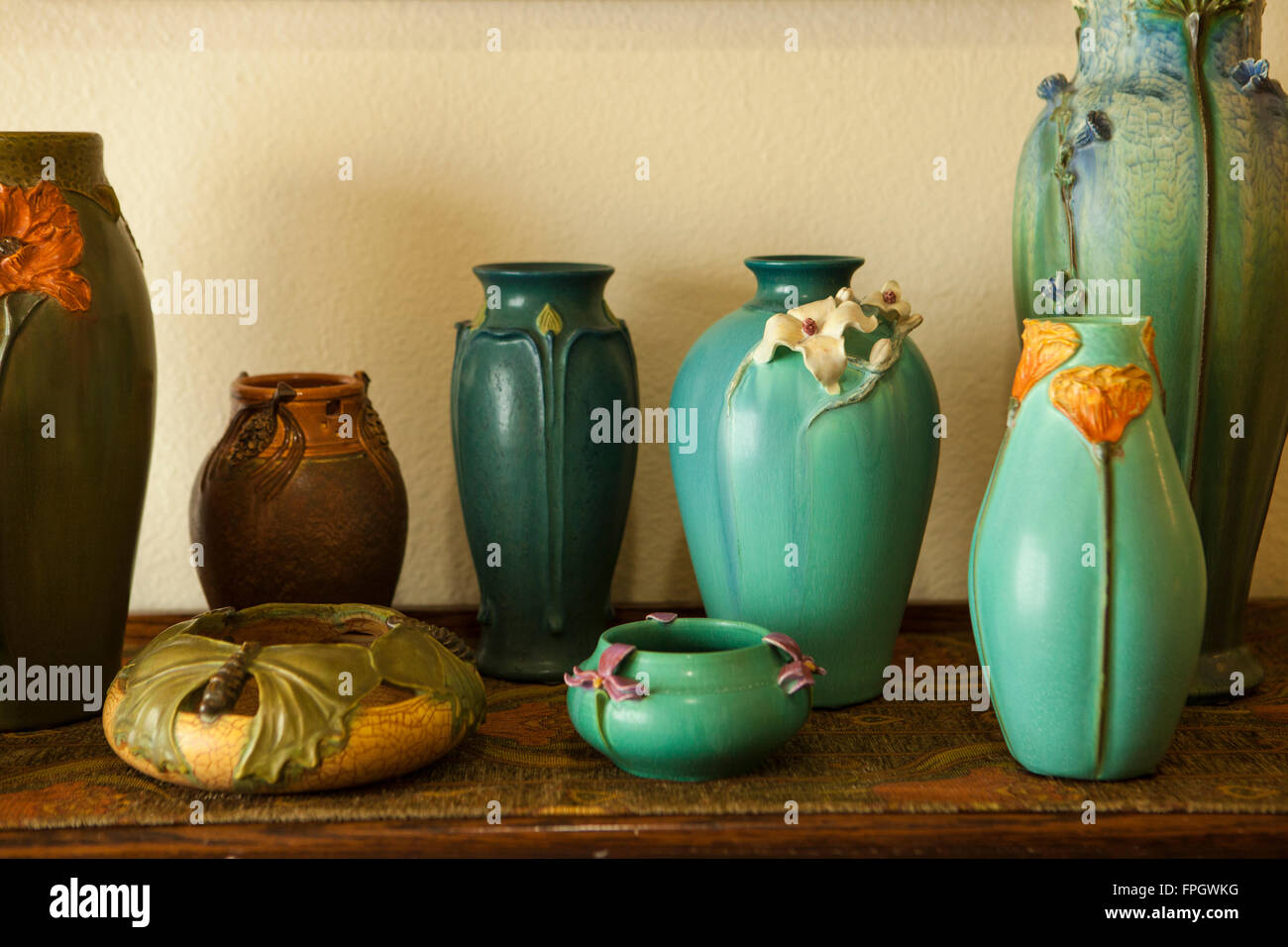 Ephraim Pottery, Cambria, California Stock Photo - Alamy
