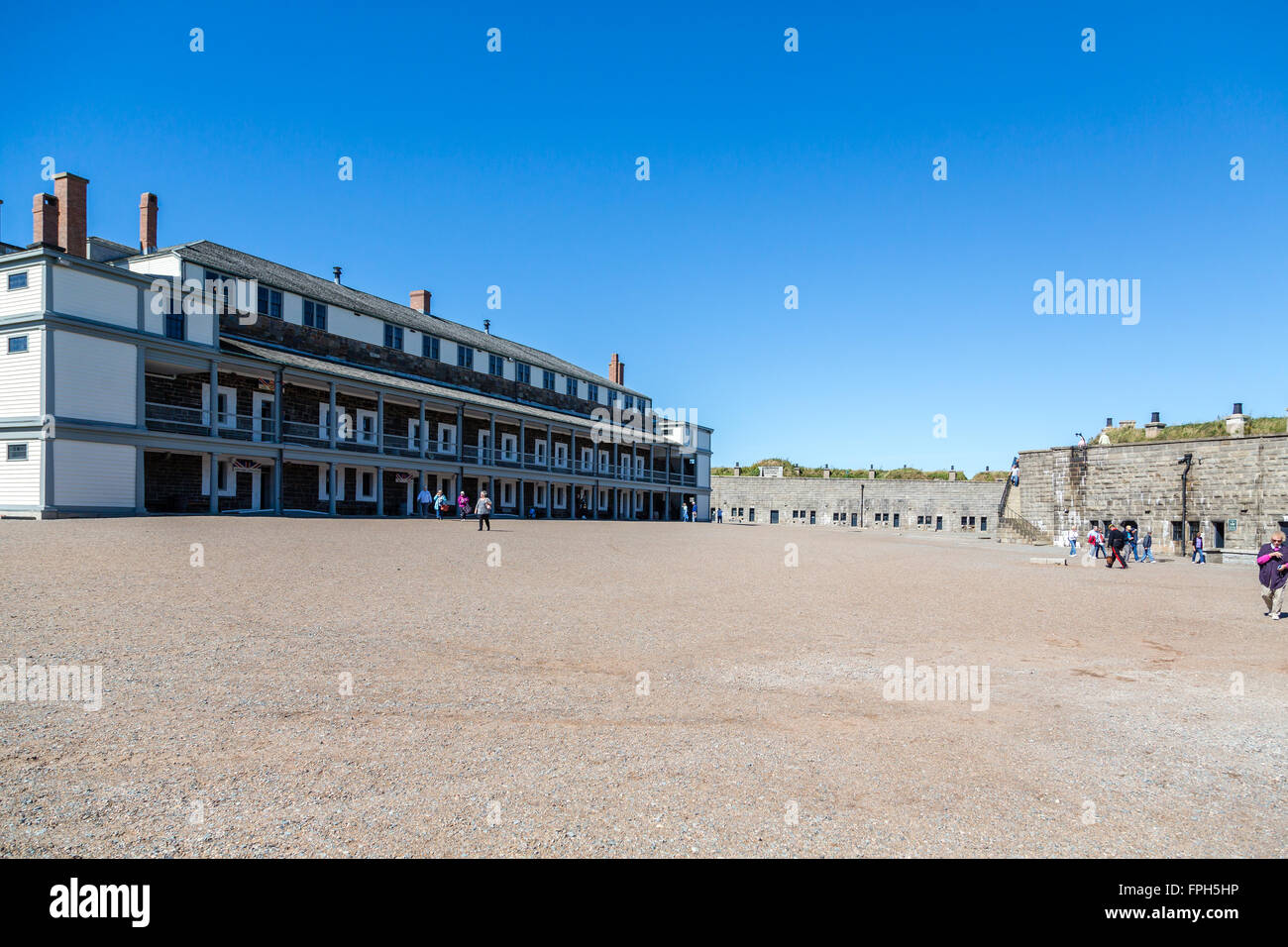 Fort Halifax on Citadel Hill in Halifax, Nova Scotia, Canada Stock ...