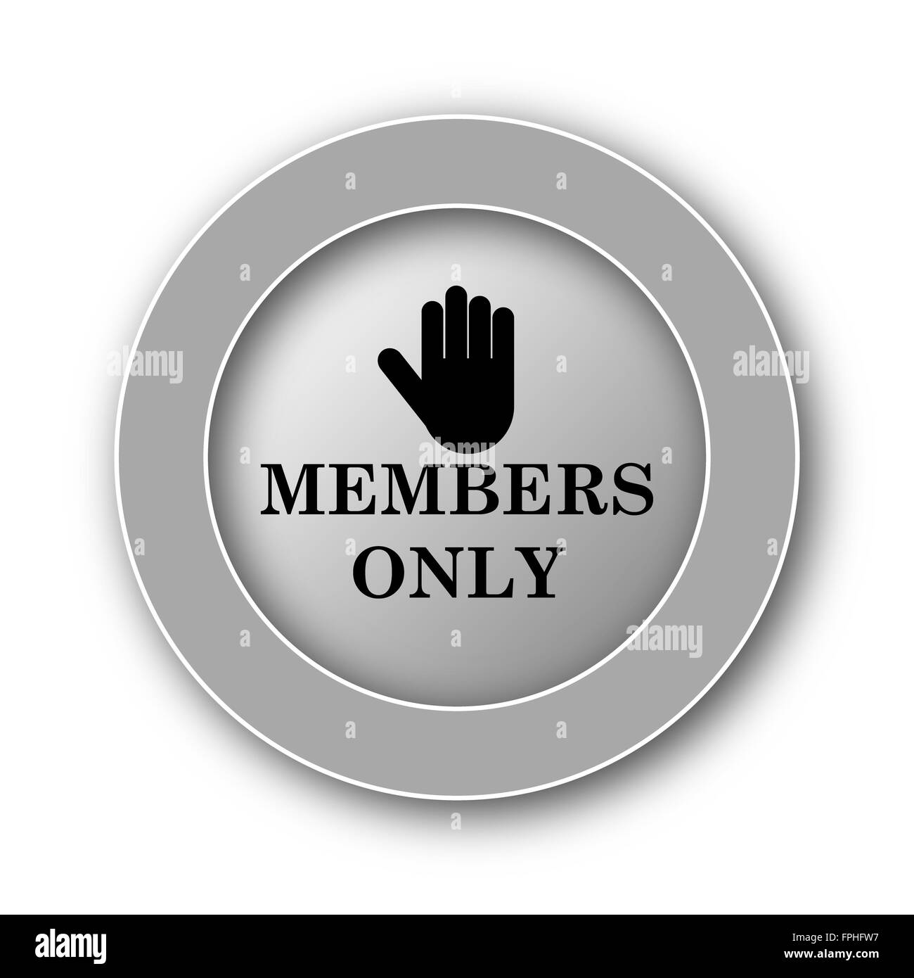 Membership only club Black and White Stock Photos & Images - Alamy