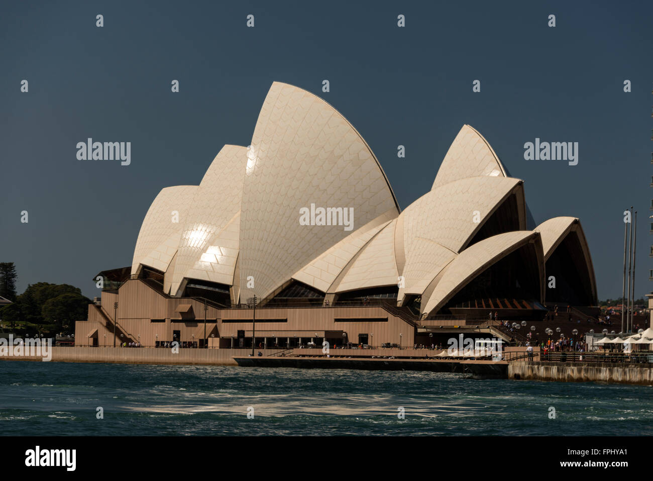 One of Sydney's famous landmarks is the Opera House at Circular Quay in ...