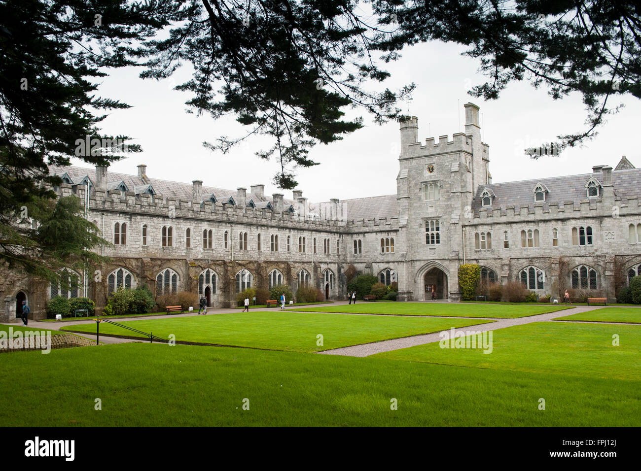 Ucc Tudor Gothic Quadrangle High Resolution Stock Photography and ...