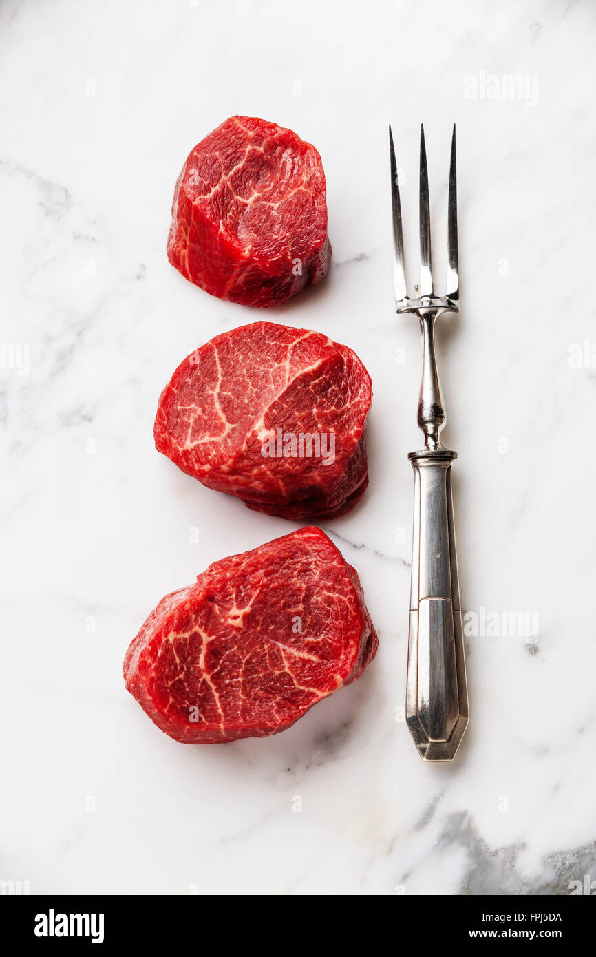 Filet mignon on white hi-res stock photography and images - Alamy