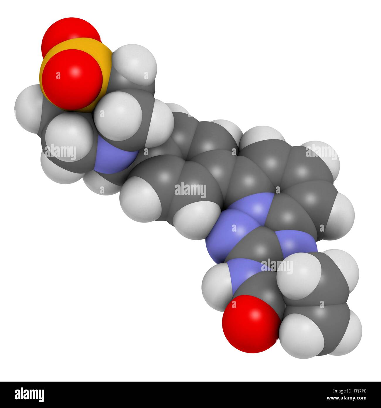 Filgotinib anti-inflammatory drug molecule. Janus kinase 1 inhibitor ...