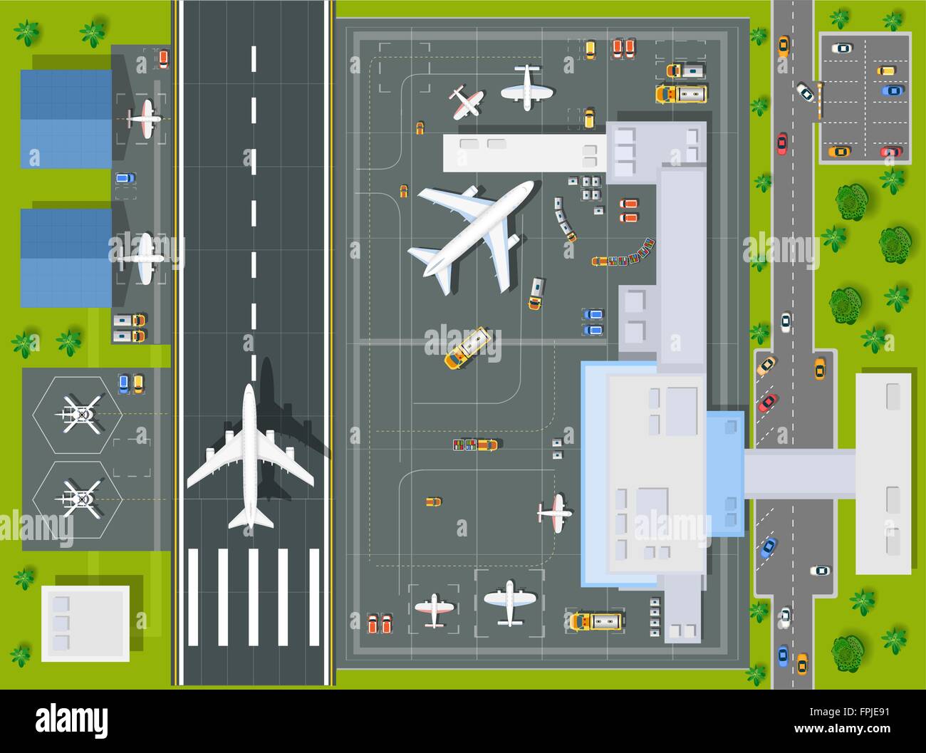 Overhead pov Stock Vector Images - Alamy