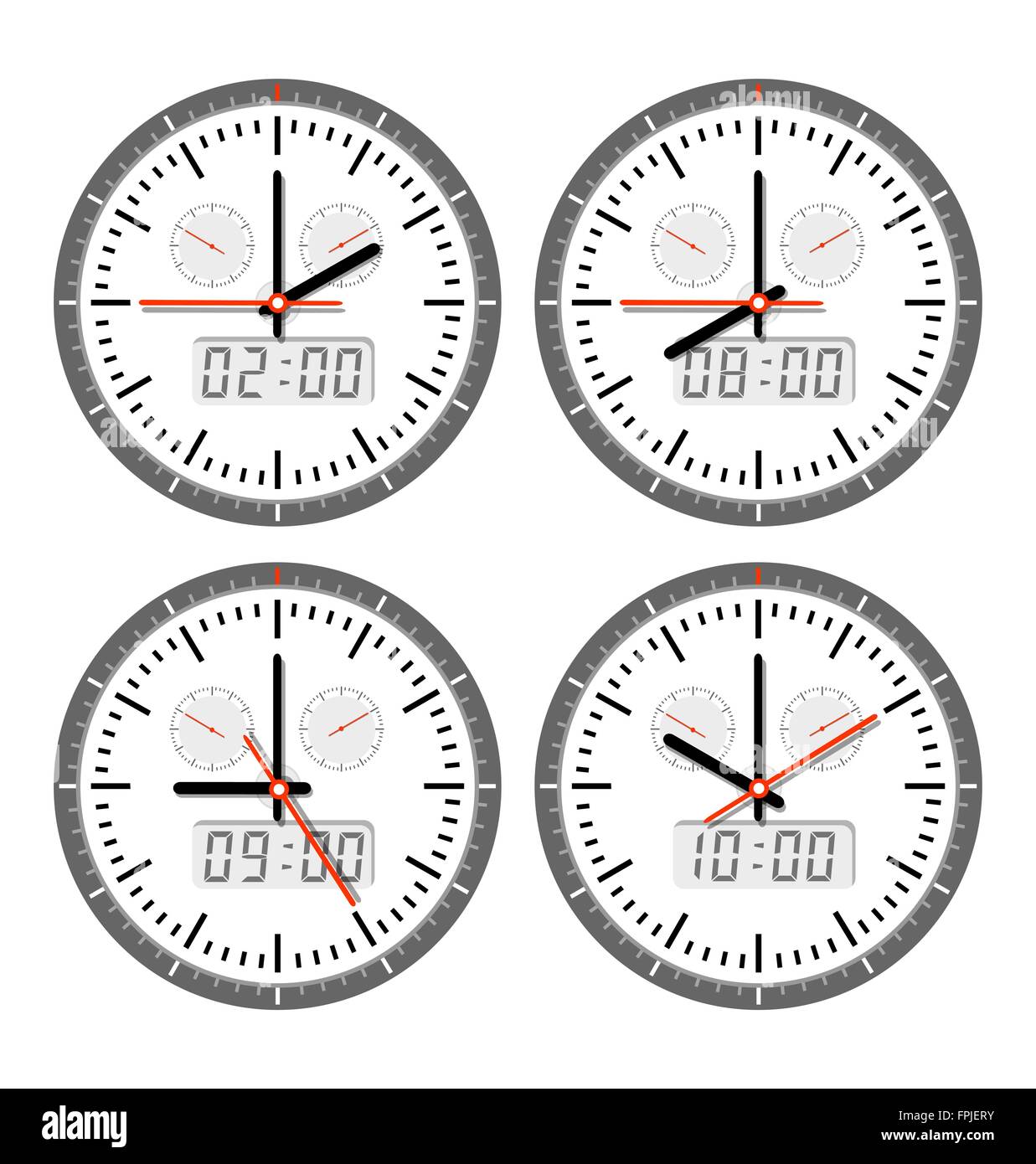 Movements and watches Stock Vector Image & Art - Alamy