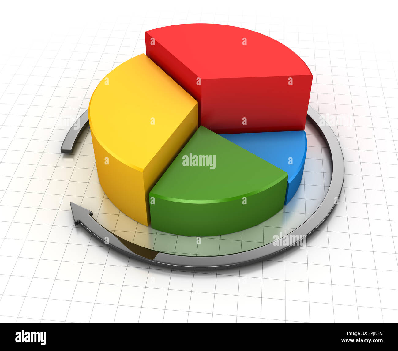 3d graph chart hi-res stock photography and images - Alamy