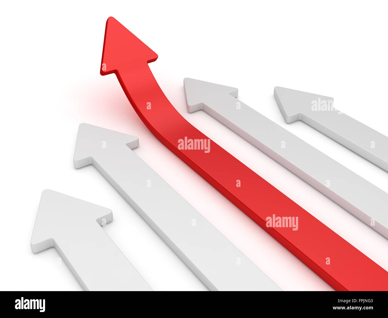 Leader arrow , This is a computer generated and 3d rendered picture ...