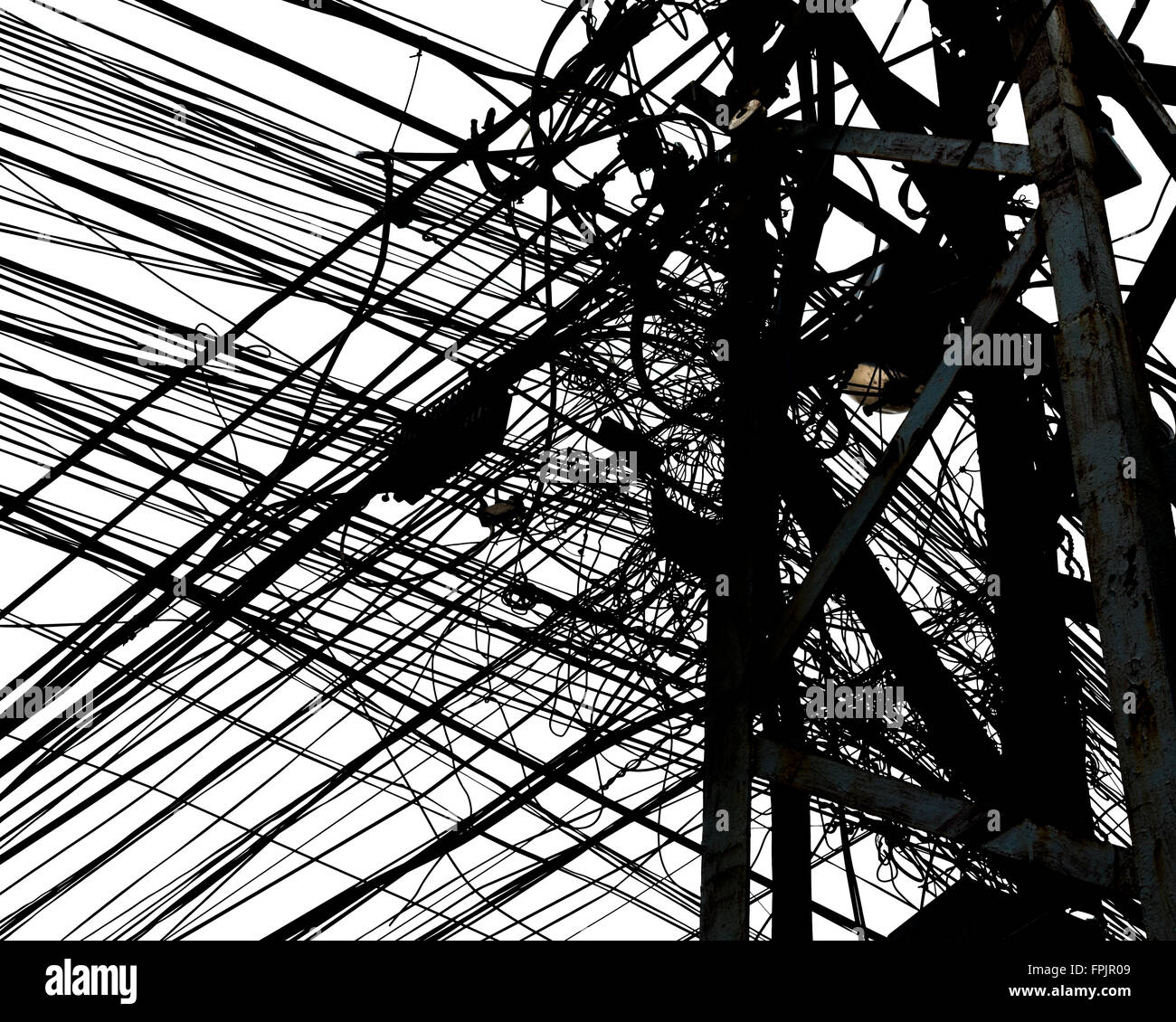 Telephone wires hi-res stock photography and images - Alamy