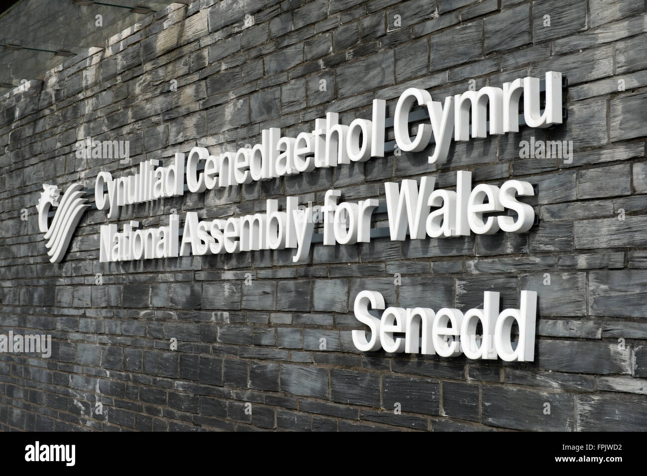 Welsh assembly building and cardiff bay hi-res stock photography and ...