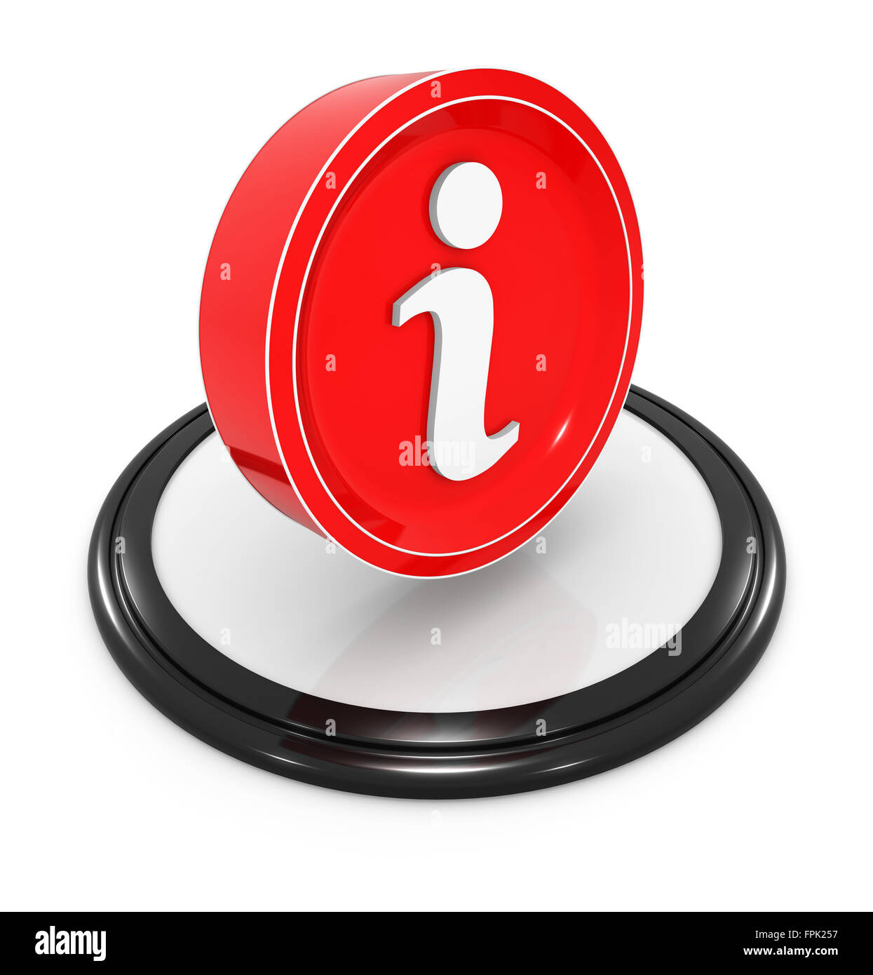 Information Icon Red