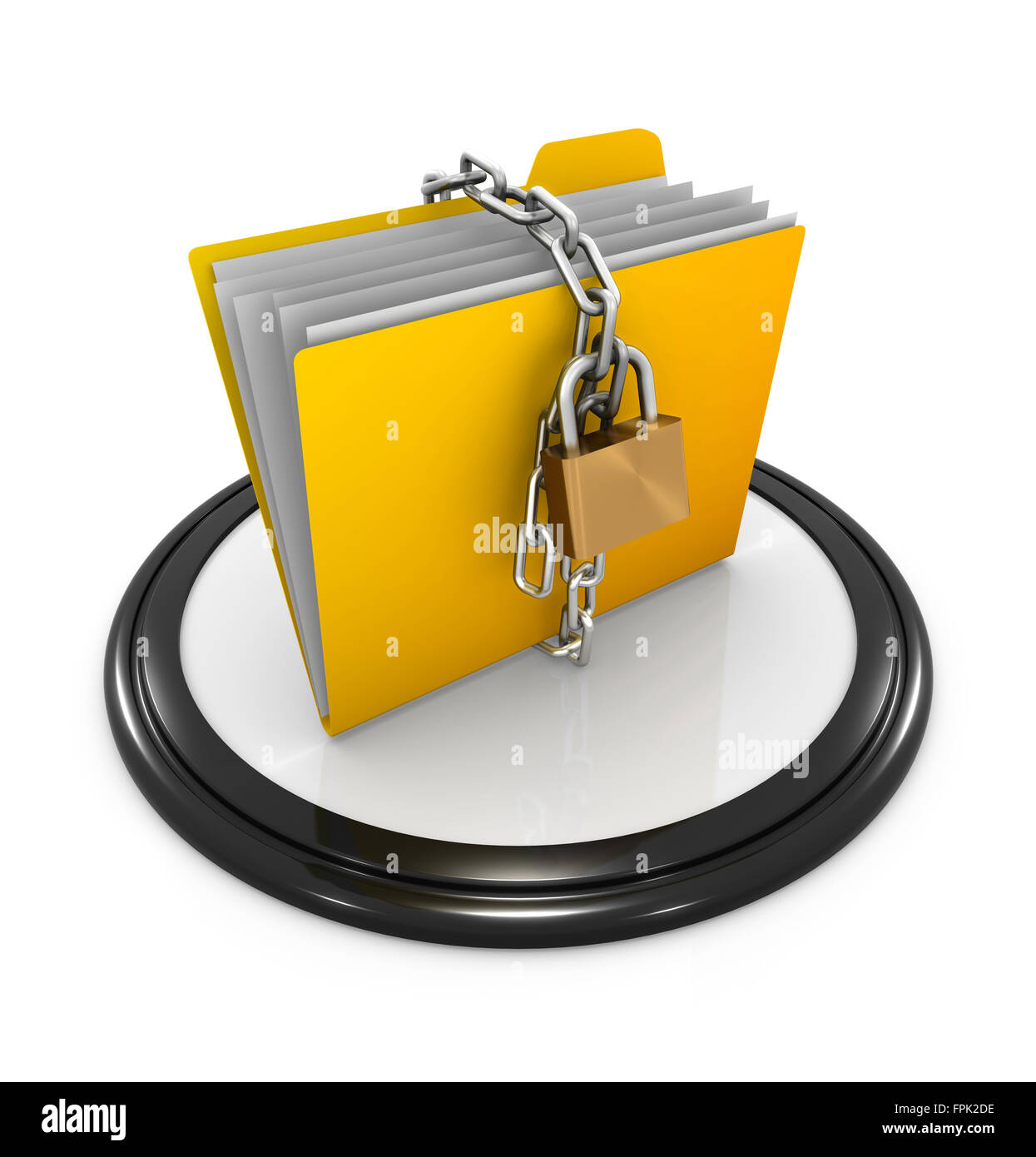 Folder file data Cut Out Stock Images & Pictures - Alamy