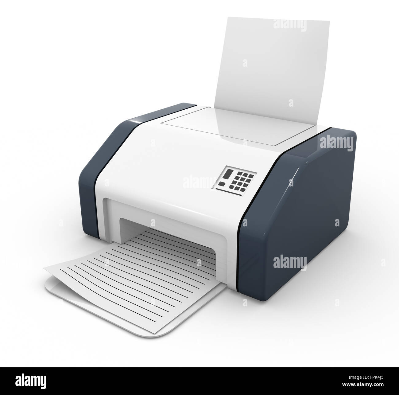 Print device Cut Out Stock Images & Pictures - Alamy