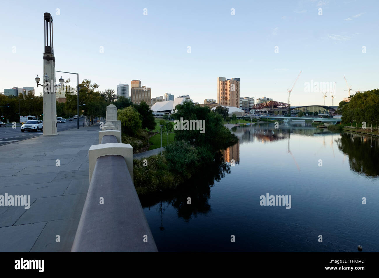 Early morning walk in Adelaide Stock Photo - Alamy