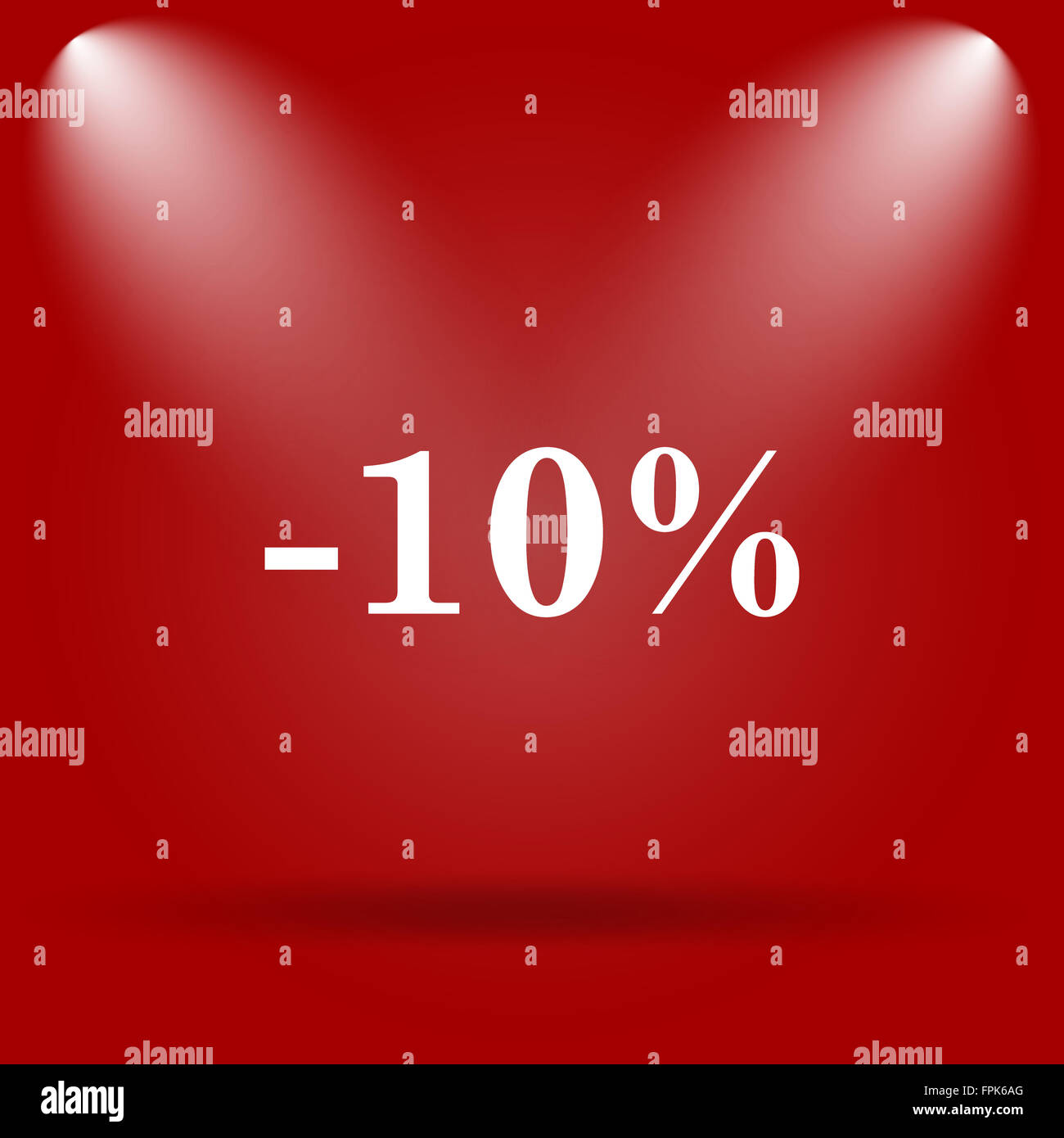 10 percent flat design hi-res stock photography and images - Alamy