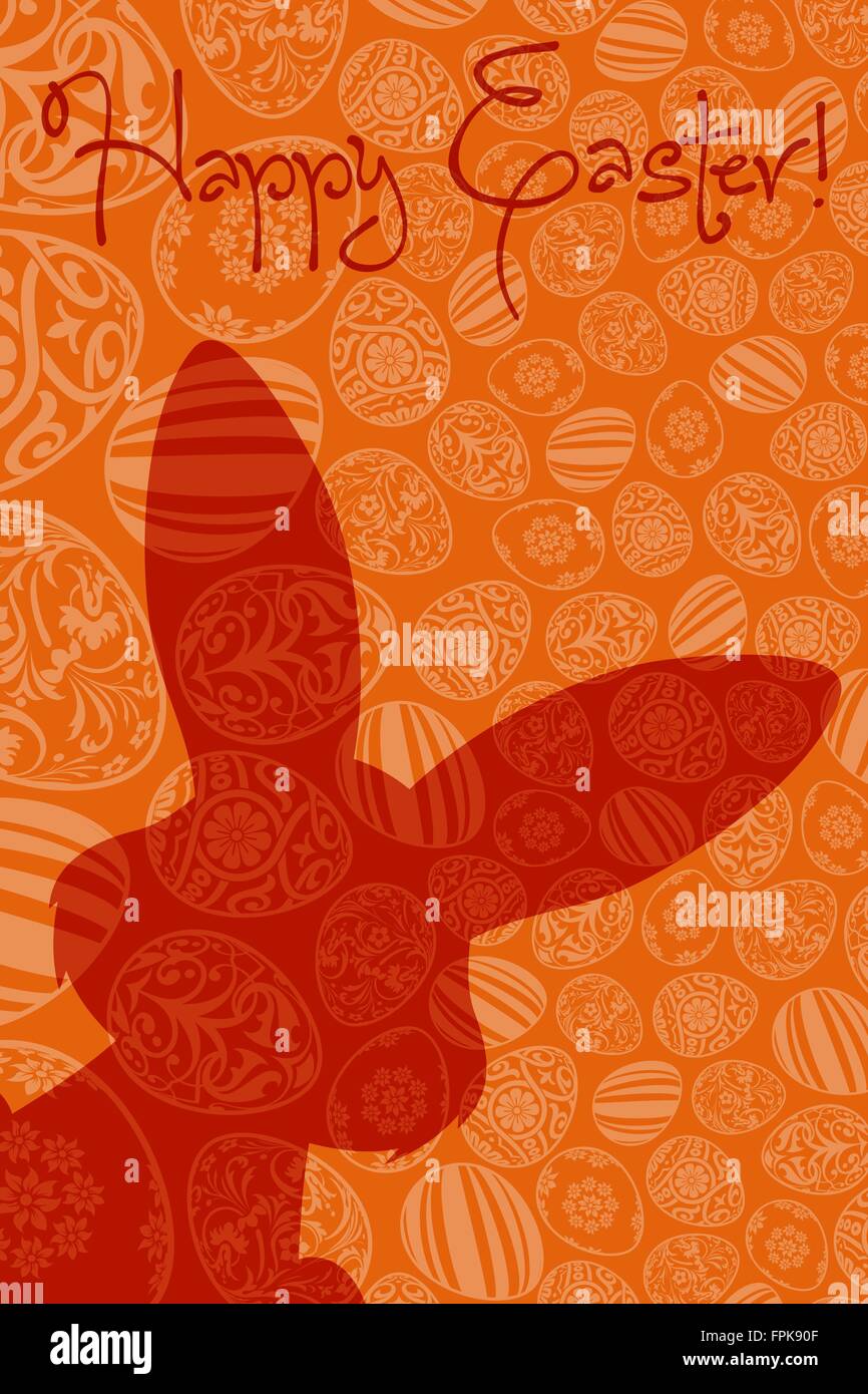 Easter Holiday Card Stock Vector Image & Art - Alamy