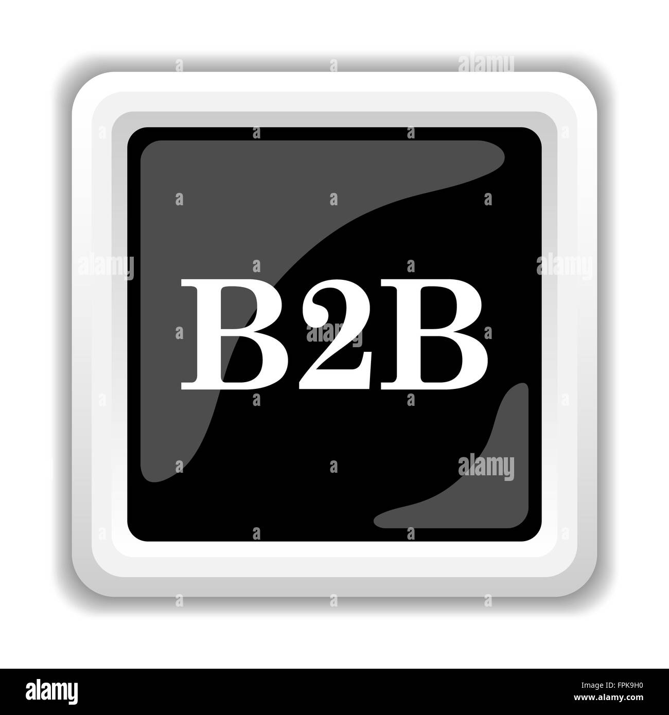 B2b icon Black and White Stock Photos & Images - Alamy