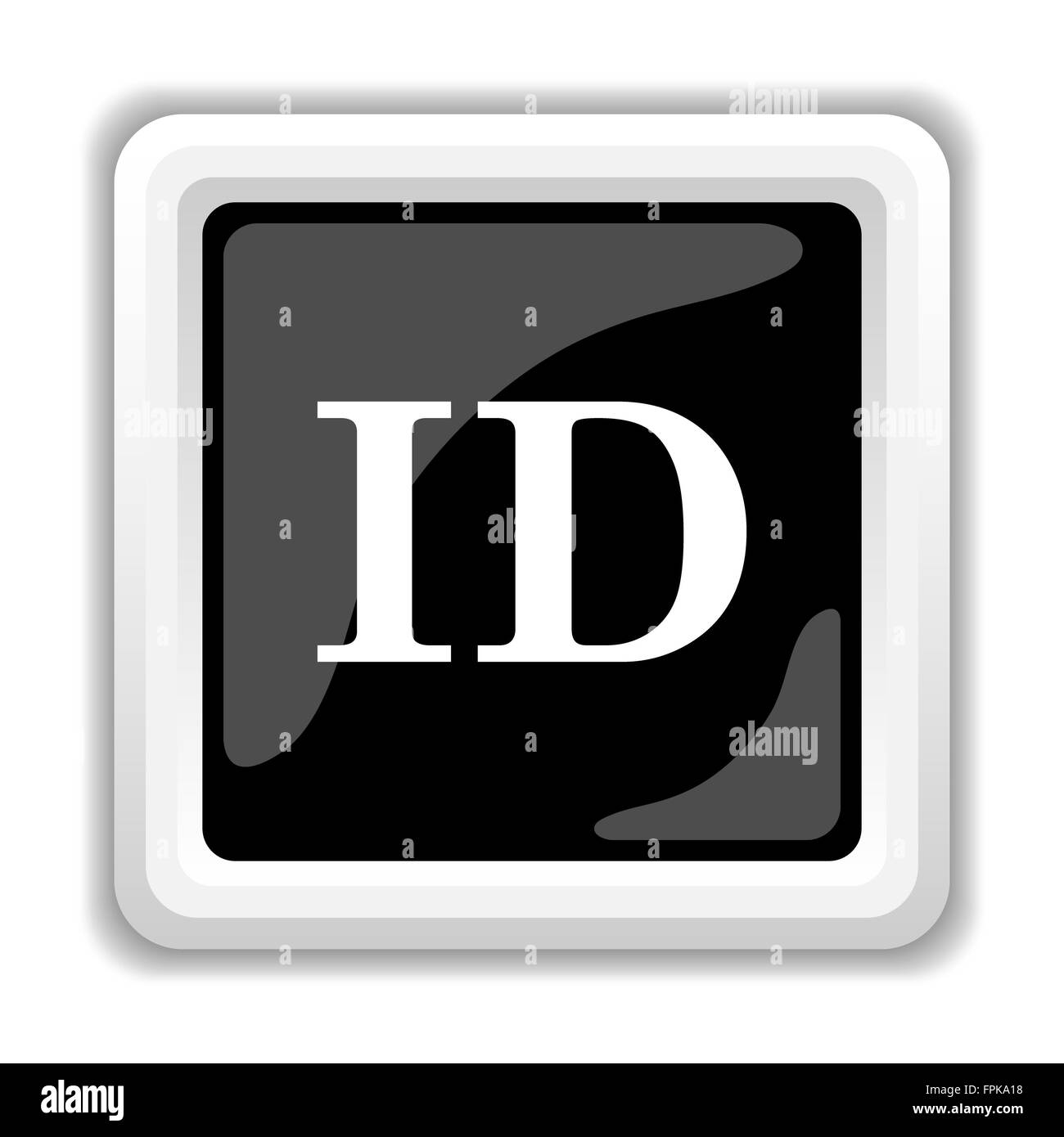 Identification card with picture Black and White Stock Photos & Images ...