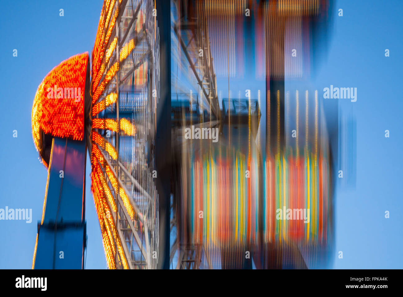 Wheel orange light bulbs hi-res stock photography and images - Alamy