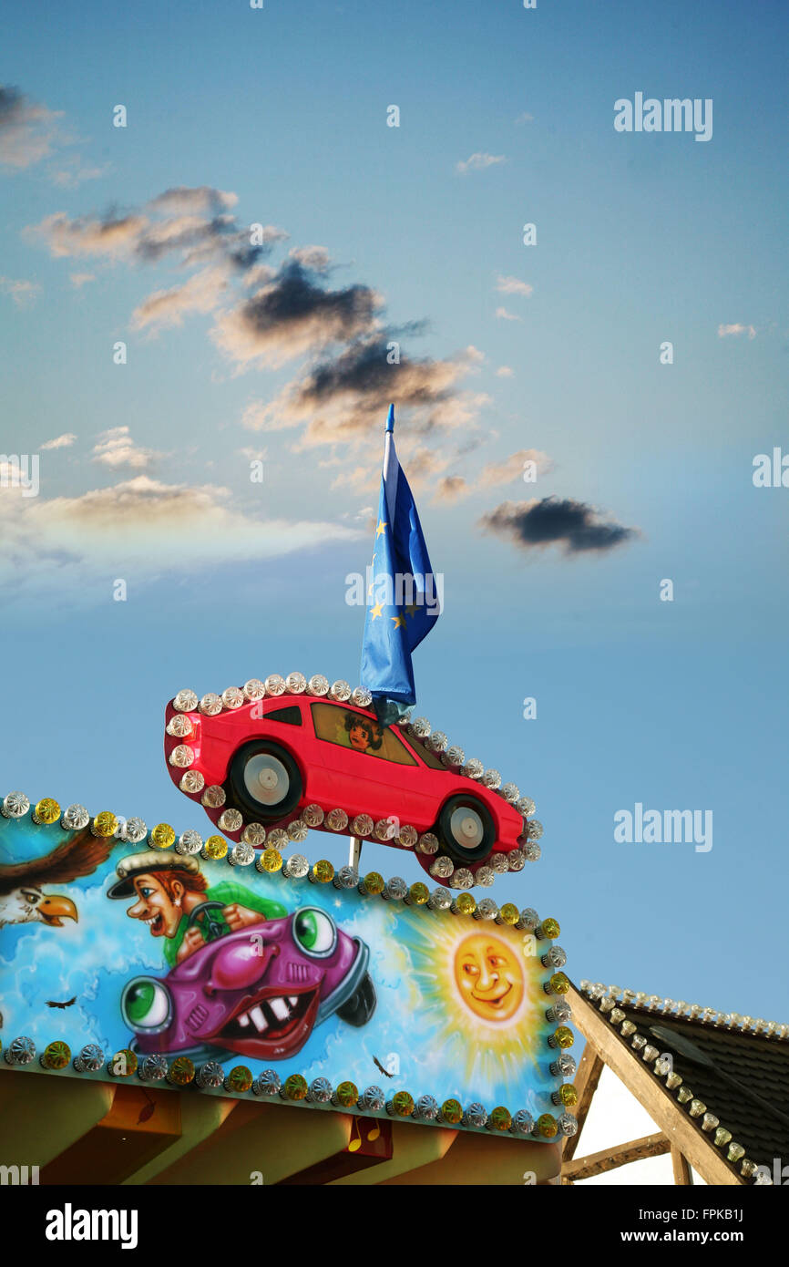 Funfair ride oktoberfest munich germany hi-res stock photography and ...