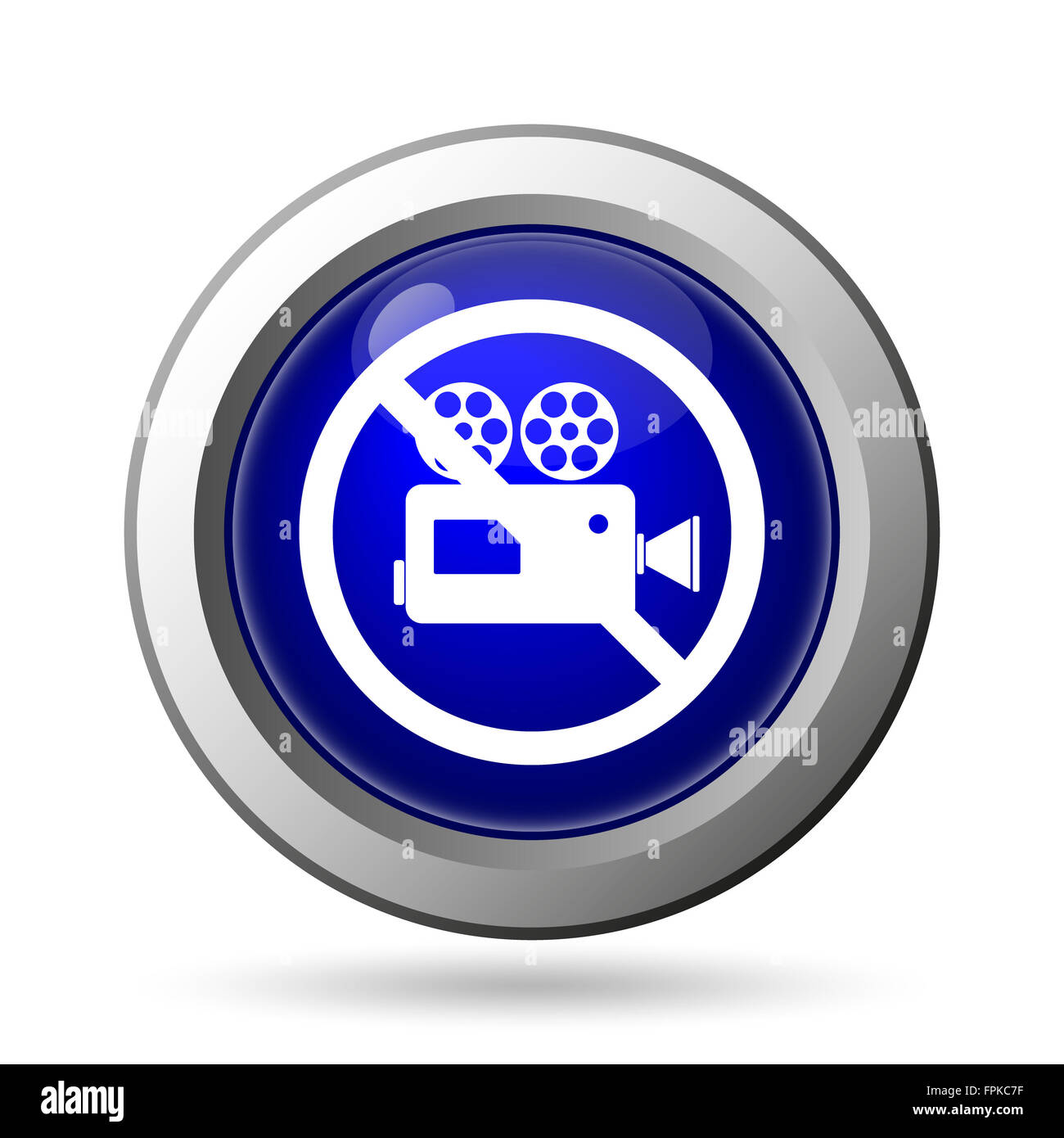 No video recording allowed Cut Out Stock Images & Pictures - Alamy