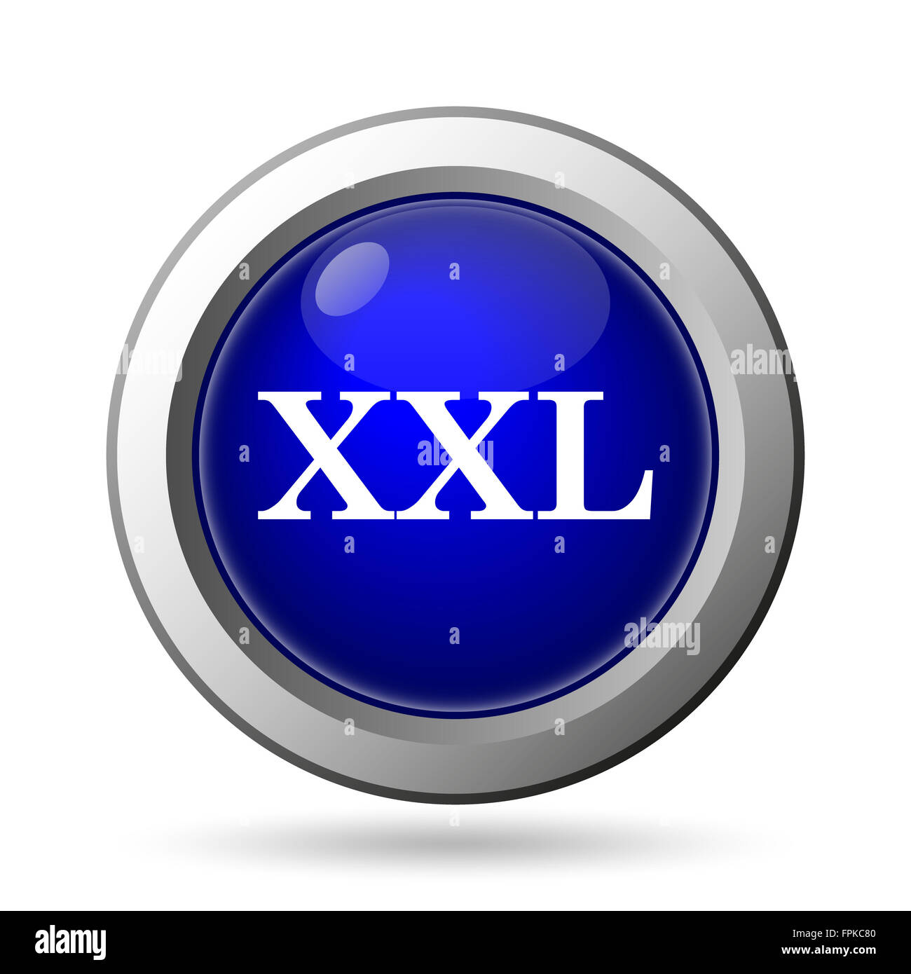 XXL icon Stock Photo - Alamy